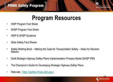 Ppt Highway Safety Improvement Program Strategic Highway Safety Plan Powerpoint Presentation