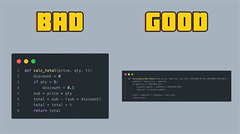 Python Cleancode Programming Codequality Softwaredevelopment
