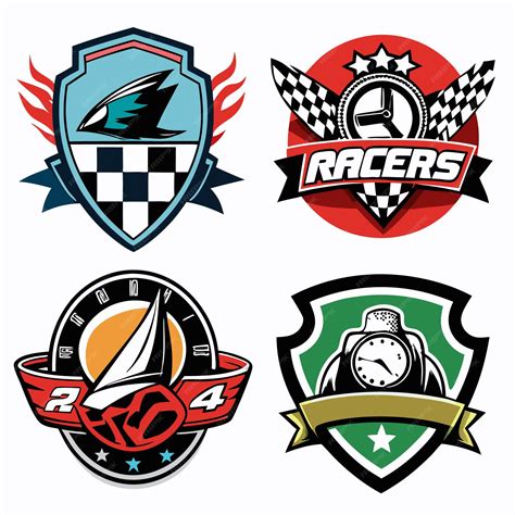 Racing And Motorsport Emblems Highperformance Logo Designs For
