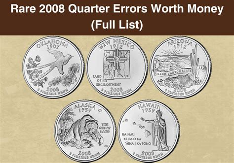 Rare 2022 Quarter Errors Worth Money Full List With Pictures