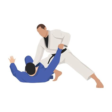Clipart De Jiu Jitsu Jiu Jitsu Vector Images Over 600