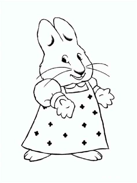 Max And Ruby Coloring Pages Printable Coloring Pages