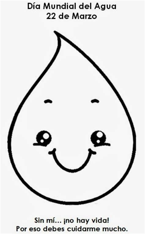 Gotas De Agua Para Colorear