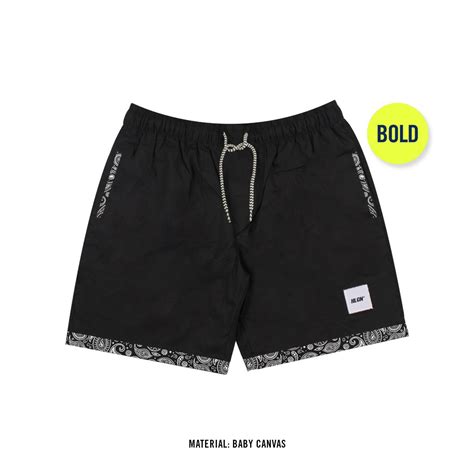 Jual Hooligans Boardshort Academica Bold Paisley Black Shopee Indonesia