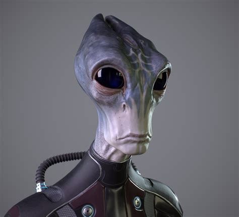 Artstation Salarian Inspired By Mass Effect 11 2020