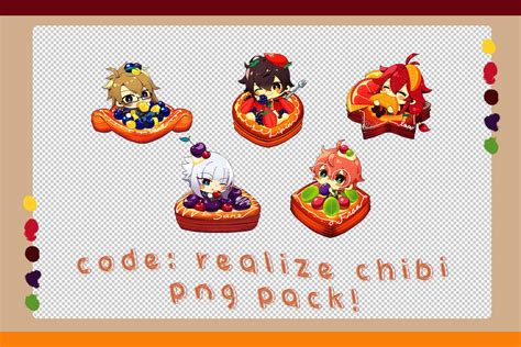 Code Realize Chibi Png Pack By Stardustinqs On Deviantart