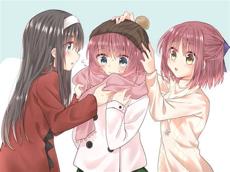 Tohno Akiha Kohaku And Hisui Tsukihime Drawn By Tankakikurage