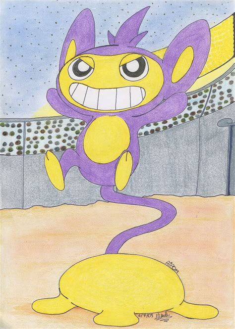 Aipom By Psicopapera On Deviantart