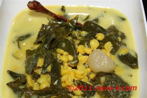 Tanni Saar Recipe Sweet Leaf In Dhal Gravy
