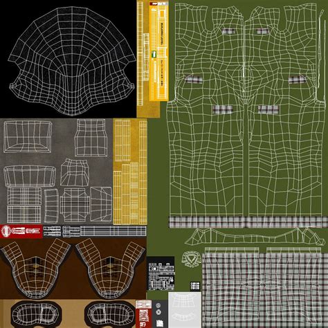 Pose De Pie De Constructor Negro De Piel Oscura Modelo 3d 149 3ds