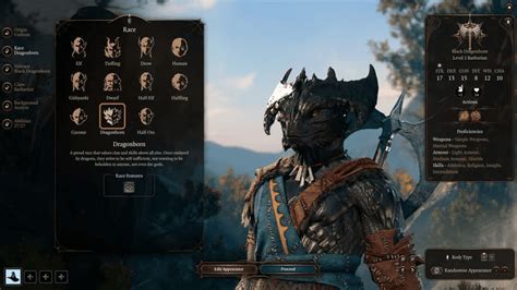 Гайд Гайд Раса и подрасы Драконорожденный Dragonborn Baldurs Gate 3