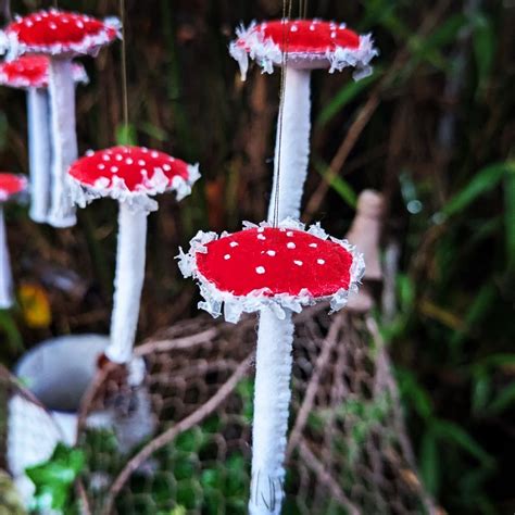 Toadstool Tree Decorations Kirkby In Ashfield Nottingham 6 December
