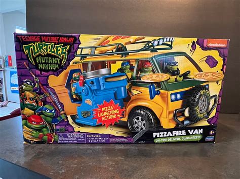 Tmnt Mutant Mayhem Lets Check Out The New Playmates Turtle Van