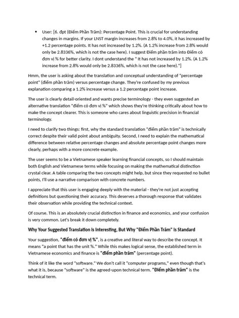 Understanding Percentage Points Vs Percent Pdf Analogy Metaphor