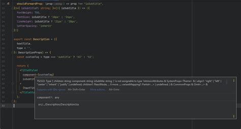 Reactjs Mui V5 Styled Typescript System Props Transmission Error