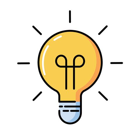 Bulb Idea Smart Thinking Learning Icon Outline Symbol Icon Editable