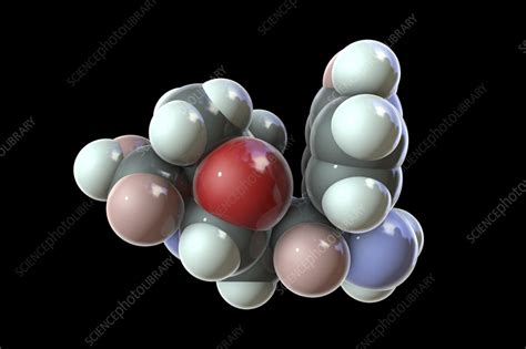 Amoxicillin Drug Molecule Illustration Stock Image F0375824