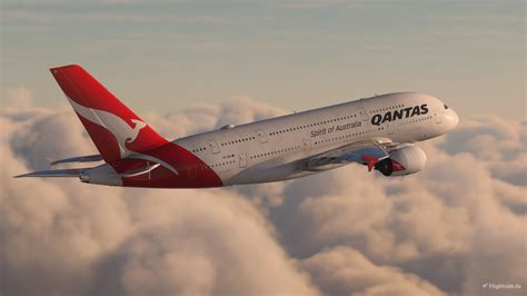 Fbw A380 Qantas Airways 2007 Vh Oqi 8k And 4k Aircraft Liveries For