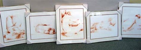 5 J Oblin Nude Sketches