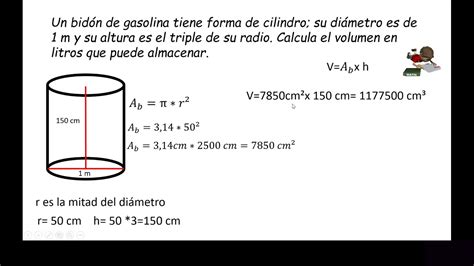 Como Se Calcula El Volumen De Un Cilindro En Litros Catalog Library