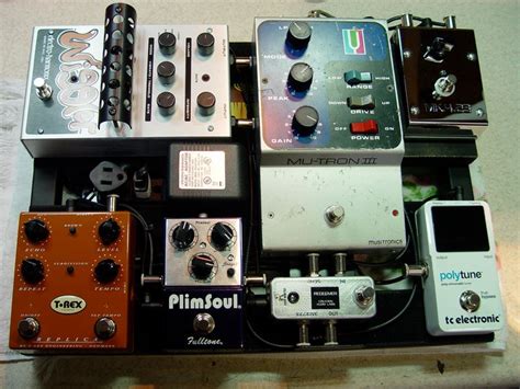 Peter Framptons Pedal Board And The Mk423 Clean Boost Guitar Gear