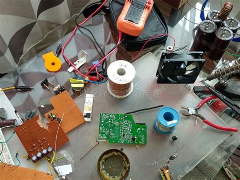 An Experiment Working Table Editorial Photography Image Of Experiment