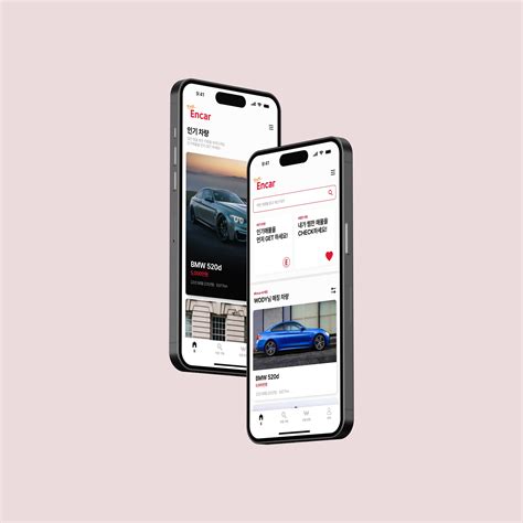 Ui 디자인 엔카 어플리케이션 리디자인 연습작 앱·모바일 Ui·ux 포트폴리오 크몽