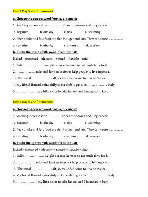 unit 1 day 5 voc pdf