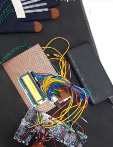 SMART GLOVE Hand Gesture Detection And Conversion To Speech For Dumb Deaf M Tech B Tech