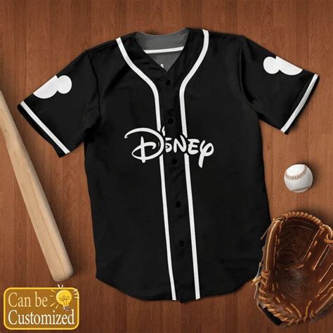 Disney Baseball Jersey Personalized Name Baseball Jersey