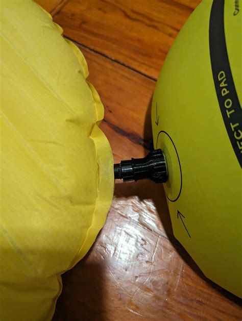 Sleeping Pad Pump Sack Adapters Thermarest Klymit Sea To Summit