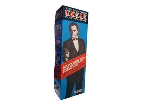 Gilbert Toys Man From Uncle Napoleon Solo 12 Figure Repro Box