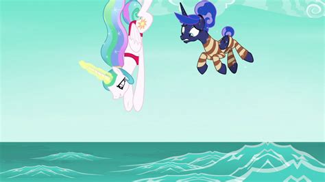 2081614 Safe Screencap Princess Celestia Princess Luna Alicorn