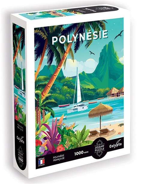 Polynesie Francaise 1000 Piece Jigsaw Puzzle Calypto Puzzles Uk