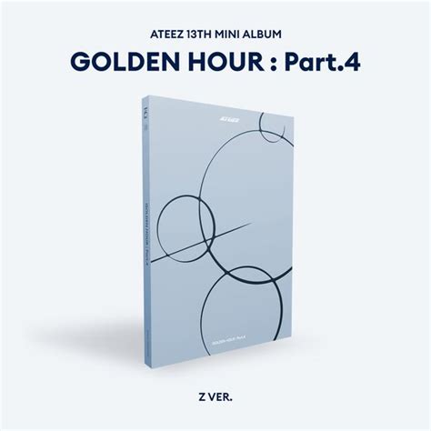 Ateez 13th Mini Album Golden Hour Part4 Z Ver