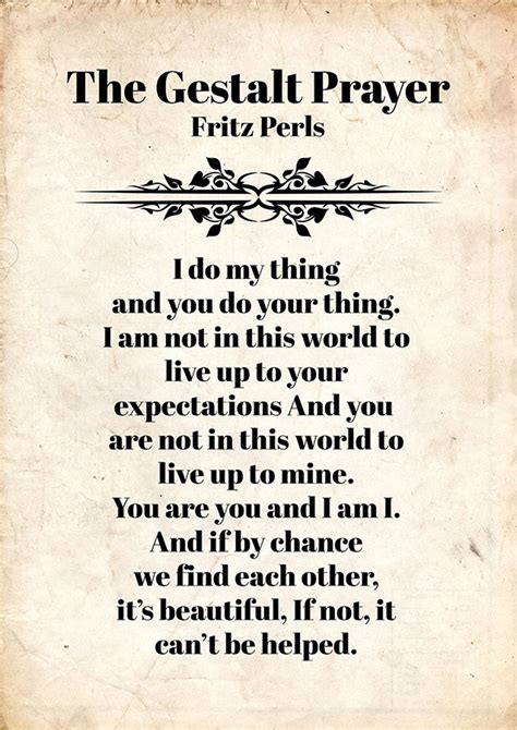 Gestalt Prayer Gestalt Prayer Poem Artwork Gestalt Prayer By Etsy