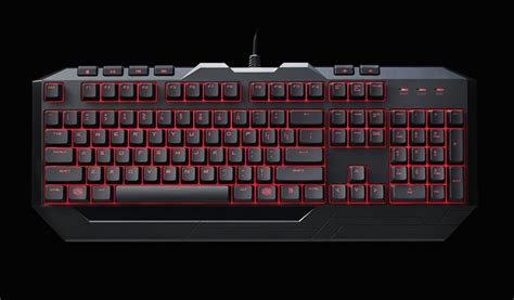 Cooler Master Cm Storm Usb Qwerty Keyboard Black Us Layout