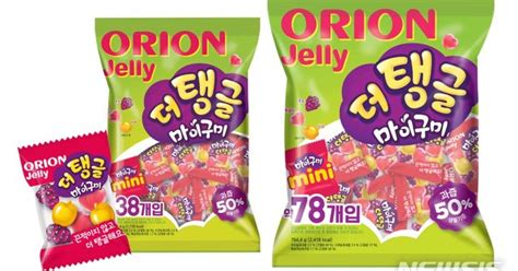 미니가 더 탱글하네오리온 젤리 더 탱글 마이구미