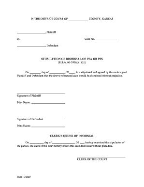 2017 2026 Form Ks Motion To Dismiss Blank Fillable Template Fill