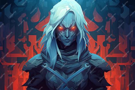 A Drow Assassin Skilled In The Art Of Dualwielding Deadly Daggers