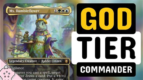 God Tier Commander Deck Ms Bumbleflower Powerful Budget Deck Edh