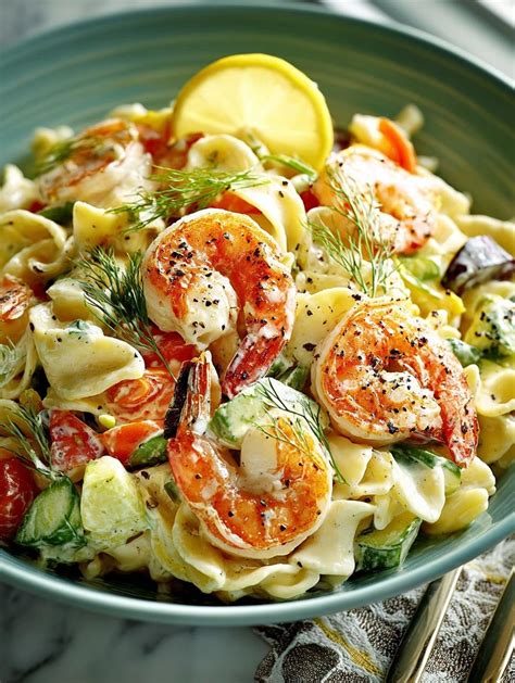 Delicious Seafood Pasta Salad For Summer Gatherings Bakerslider