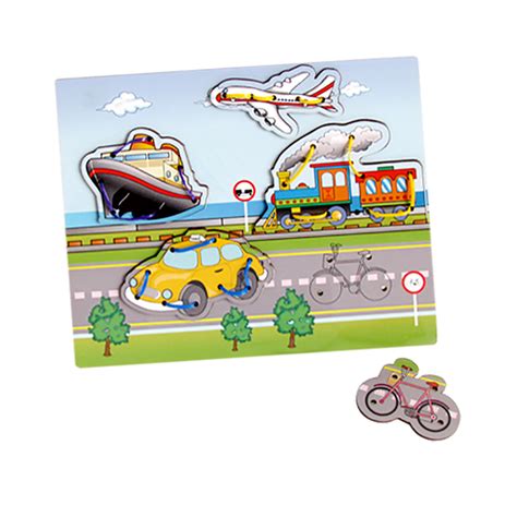 Tabla De Enhebrado De Medios De Transporte Didácticos Celmax Sas