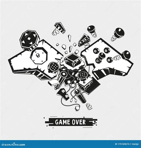 Broken Controller Stock Illustrations 211 Broken Controller Stock