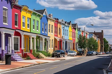 Premium Photo Photo Of Diverse Urban Neighborhoods With Colorful Building