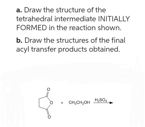 Answered: a. Draw the structure of the… | bartleby