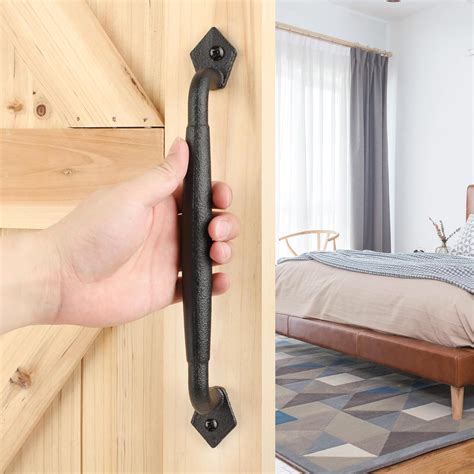 Eumtenr Sliding Rustic Barn Door Handles 12 Inch Heavy Duty India Ubuy