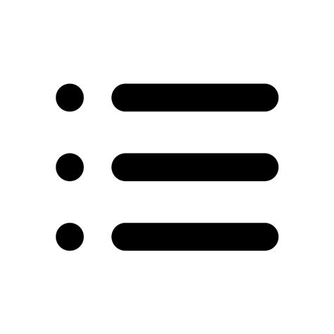 List Unordered Vector Svg Icon Svg Repo
