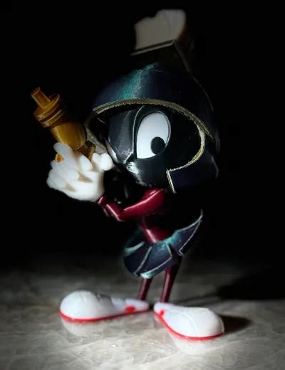 Marvin The Martian Free 3d Print Model Makerworld