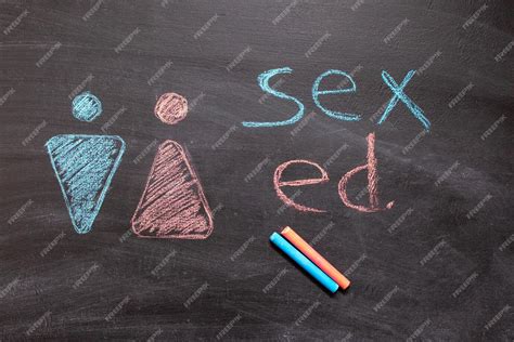 Premium Photo Sex Education With Gender Symbols Written On A